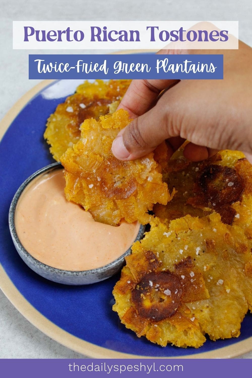 Tostones Recipe (Crispy Twice-Fried Green Plantains)