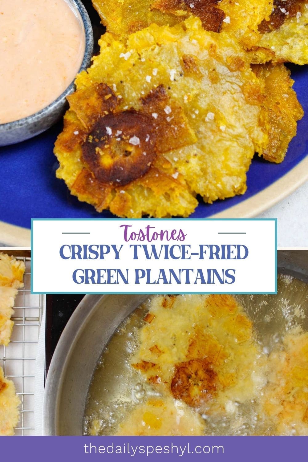 Tostones Recipe (Crispy Twice-Fried Green Plantains)