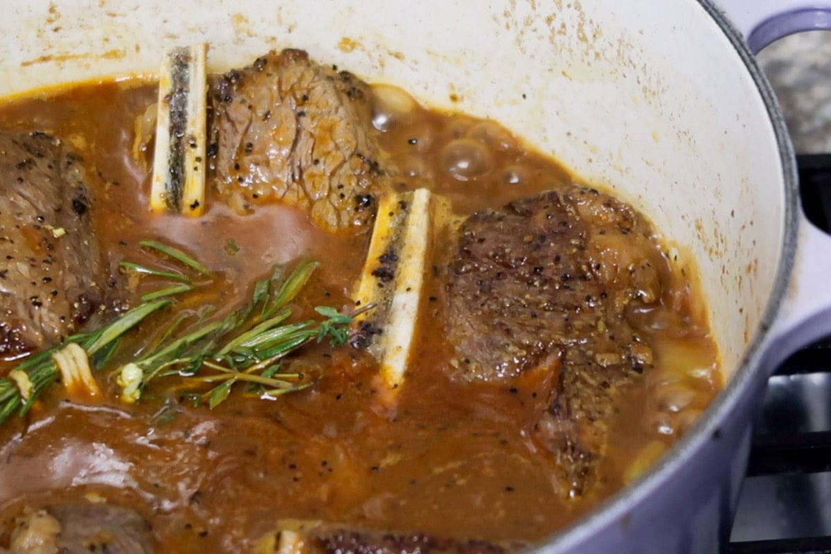 Fall-Off-the-Bone Oven Braised Beef Short Ribs