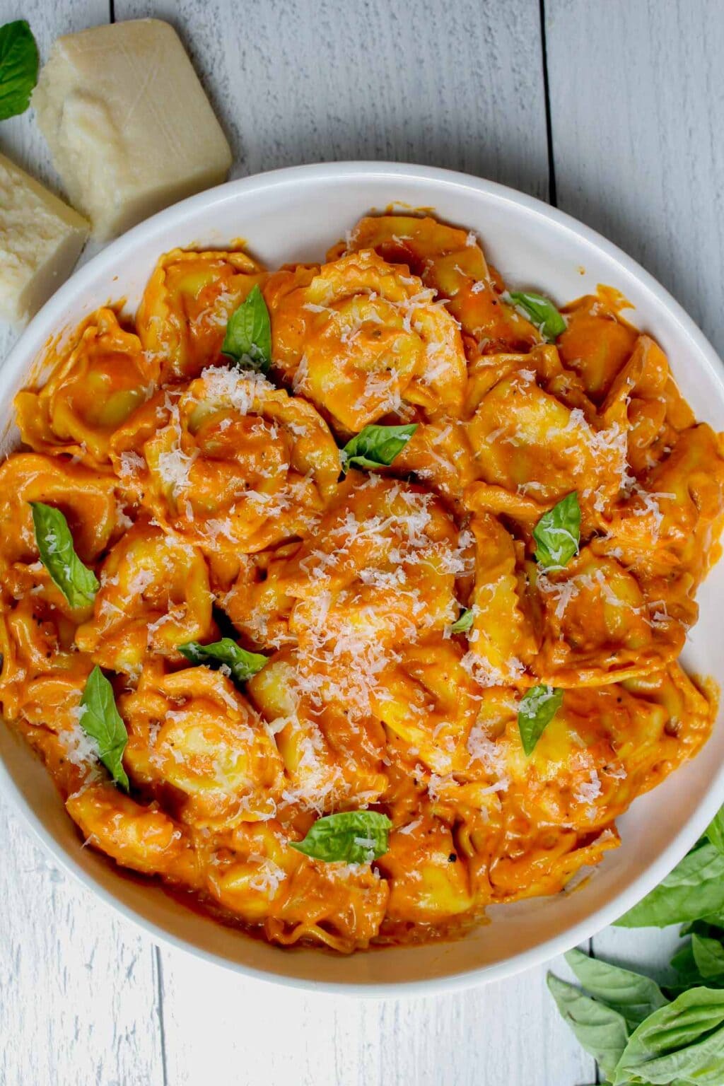 Creamy Tortellini alla Vodka (Easy Pasta Recipe)